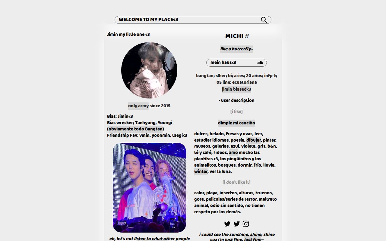 ⋆michi; jimin's lover⋆